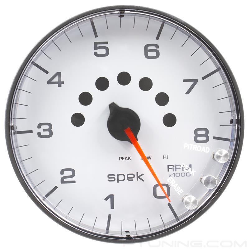 AutoMeter P238128 - Spek-Pro Series 5" In-Dash Tachometer Gauge, 0 ...